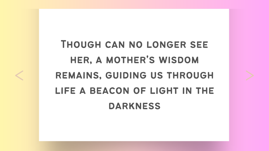 10 Heartfelt Quotes: A Tribute to a Mother Who Passed Away - 🌹 (May 1 ...