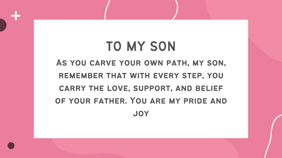 10 Inspirational Quotes for Sons from Fathers: Words of Wisdom and Lov ...