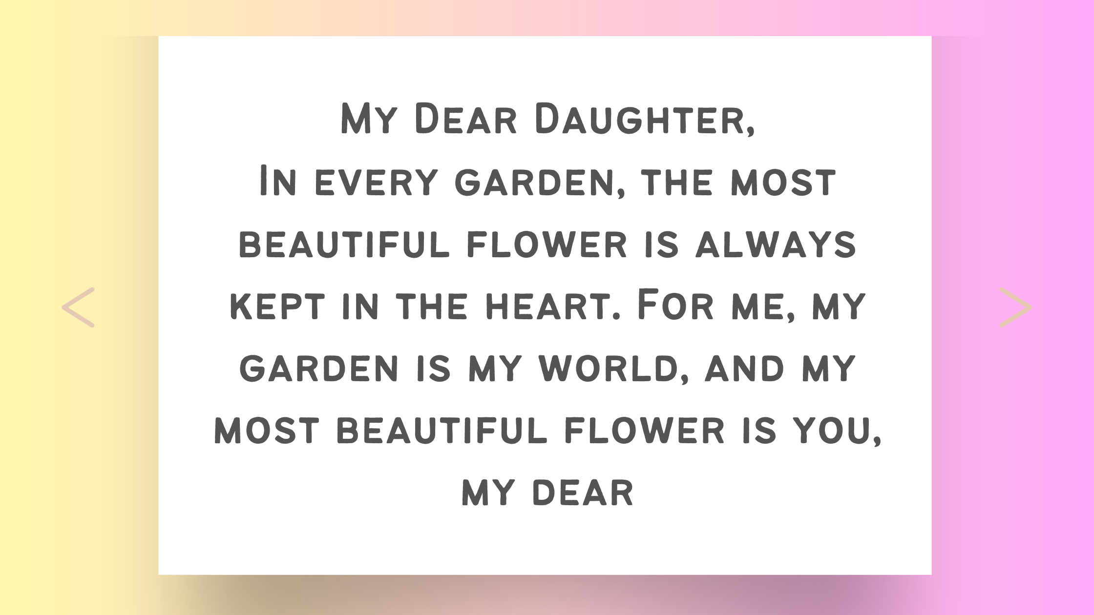 10 Heartfelt Emotional Sweet Messages From Dad to Daughter: The Love L ...