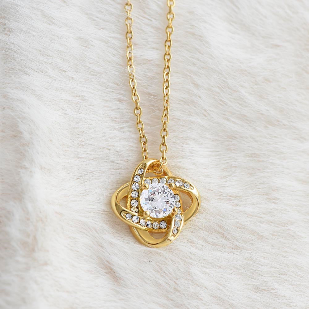 Love knot necklace daughter store